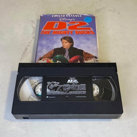 Media | D2 The Mighty Ducks Vhs Tape | Poshmark